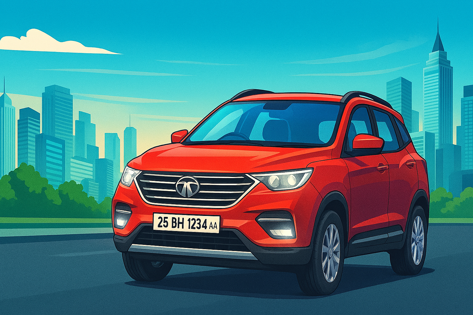 BH Number Plate – Drive Anywhere In India - Car Tempo Bus Rentals And ...